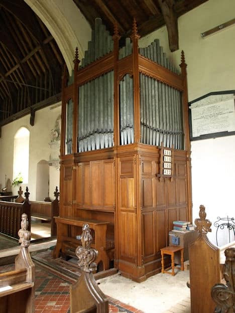 Syleham, Church of Saint Mary – de Orgelsite | orgelsite.nl