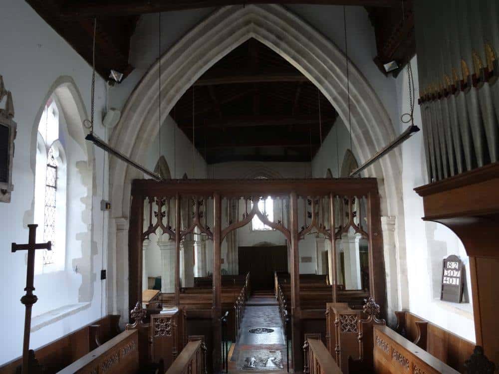 Sandon (Hertfordshire), All Saint’s Church – de Orgelsite | orgelsite.nl
