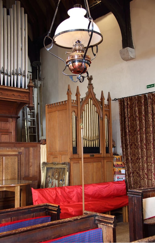 Fobbing, Church of Saint Michael, small organ – de Orgelsite | orgelsite.nl