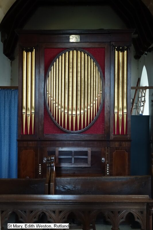 Edith Weston, Church of Saint Mary – de Orgelsite | orgelsite.nl