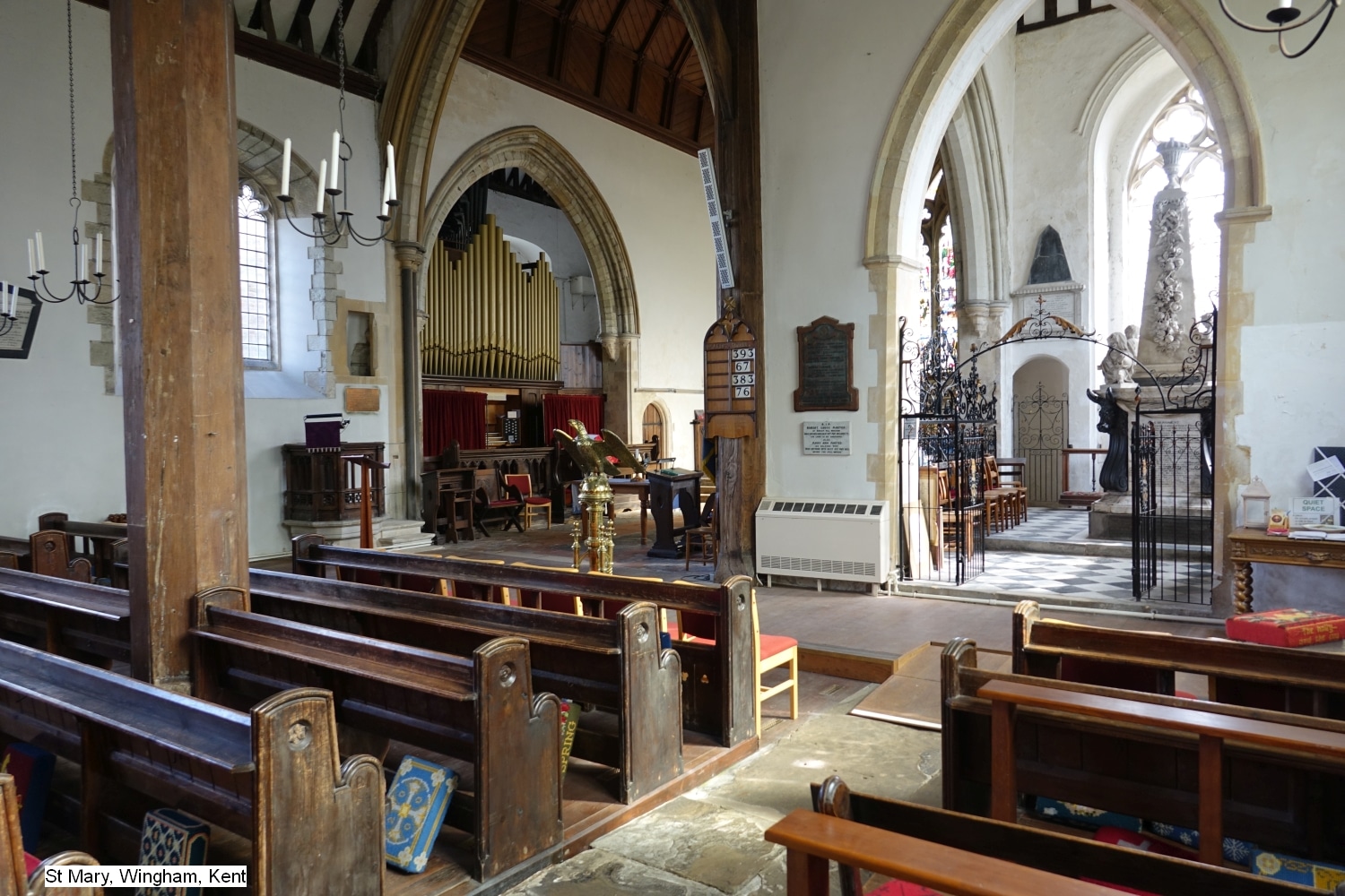 Wingham (Kent), Church of Saint Mary the Virgin – de Orgelsite ...