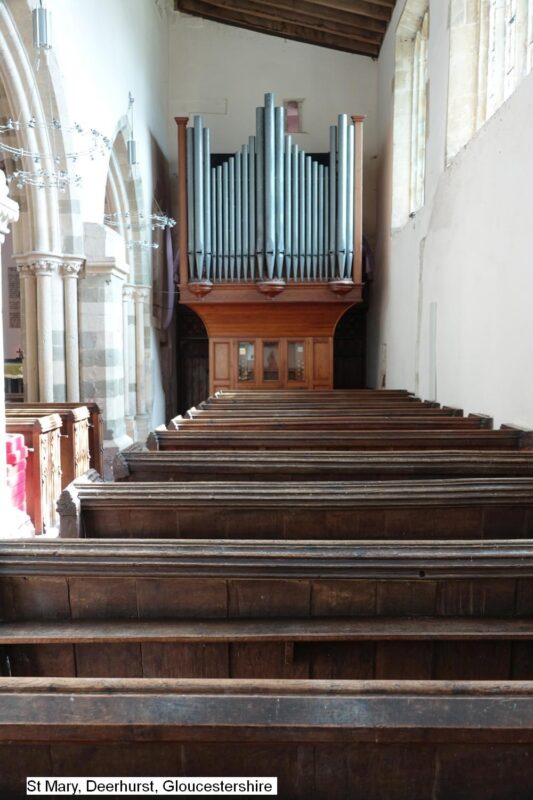 Deerhurst, Priory Church of Saint Mary the Virgin – de Orgelsite ...